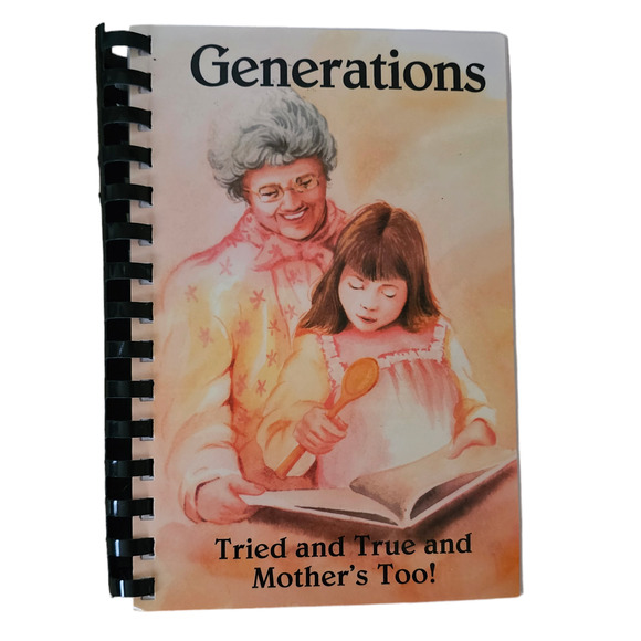 Unk | Accents | Vintage Generations Family Recipe Book Spiral Bound ...